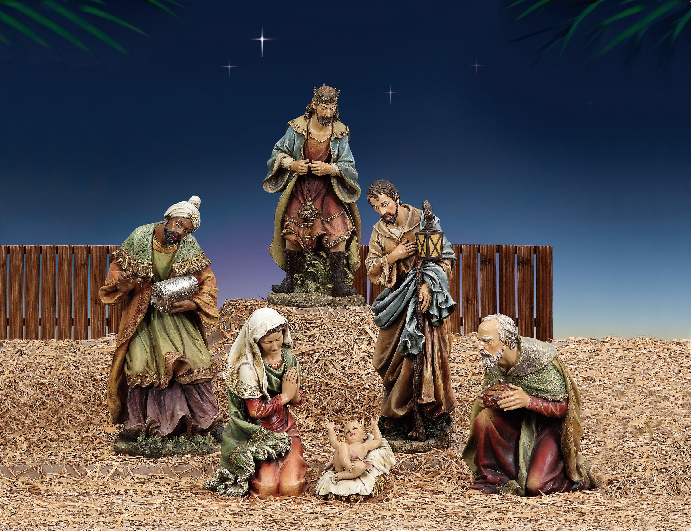 39" SCALE HOLY FAMILY NATIVITY SET COLOR CALL TO ORDER– Patrick Baker ...