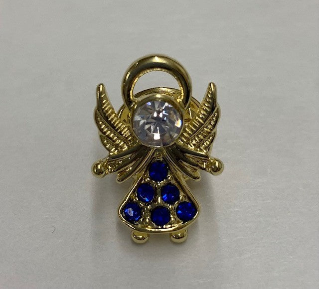 ANGEL BIRTHSTONE PIN– Patrick Baker and Sons