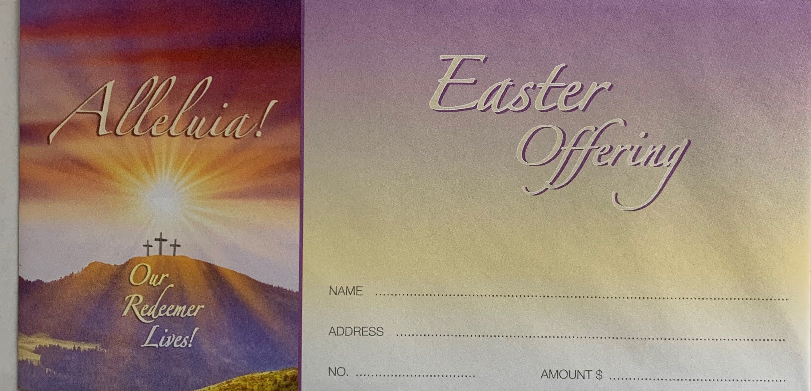 2784 Easter Offering ENVELOPE PACK OF 100– Patrick Baker Church Goods