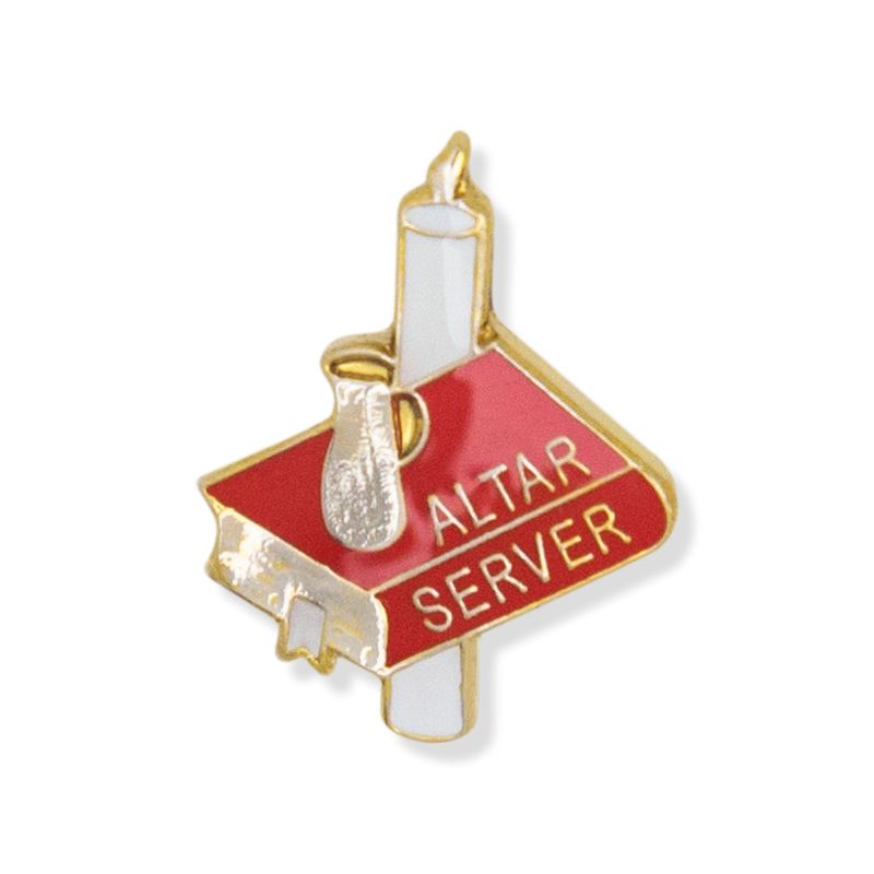 3/4 x 5/8 Gold Enameled Altar Server Lapel Pin– Patrick Baker and Sons