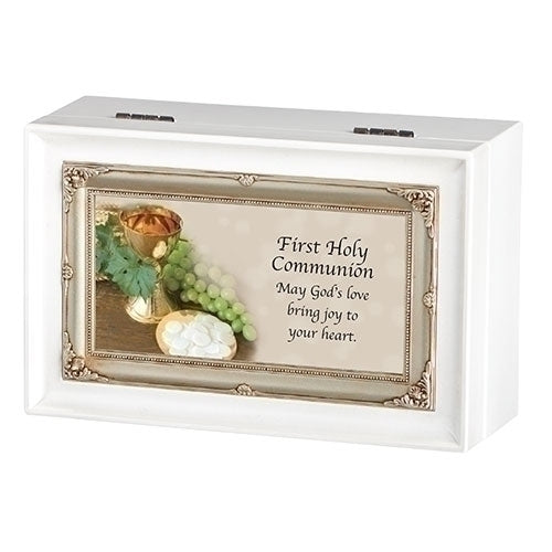 FIRST HOLY COMMUNION MUSIC BOX– Patrick Baker Church Goods